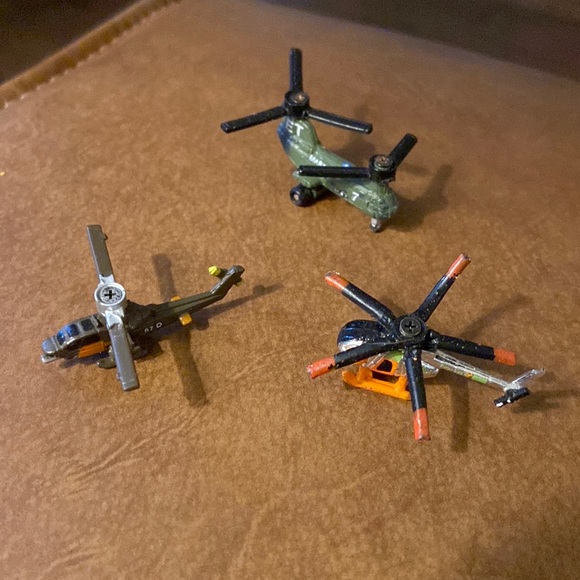 Toys | Vintage Micro Machines Helicopters Marine | Poshmark